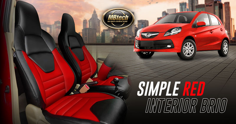 Simple Red Interior Brio - MBtech